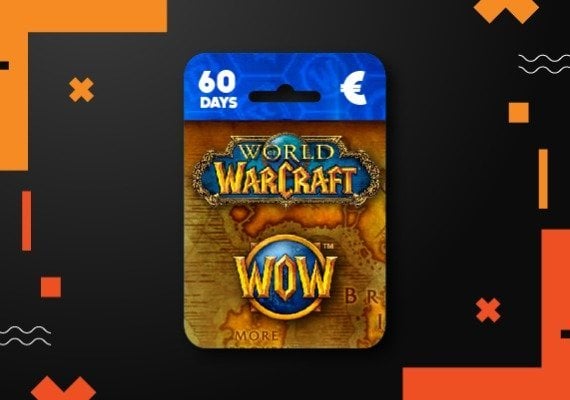 WoW World of Warcraft 60 Days Time Card US Battle.net