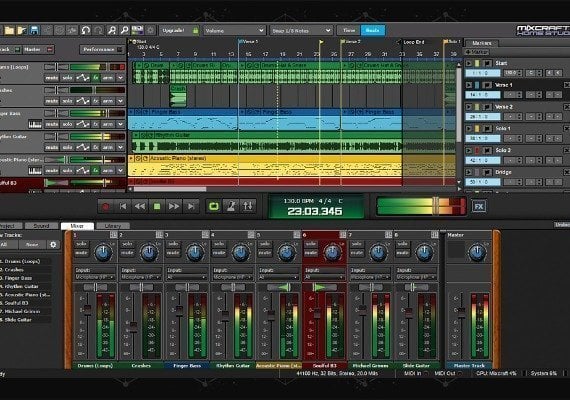 Buy Mixcraft 8 Home Studio Global Software License | GAMIVO