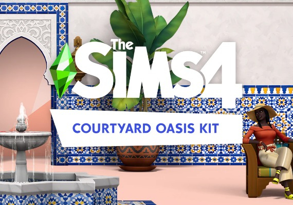 Buy The Sims 4: Courtyard Oasis Kit DLC Global EA App | GAMIVO