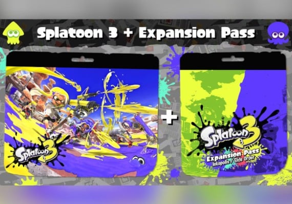 Buy Splatoon 3 + Expansion Pass - Bundle United States Nintendo Switch ...