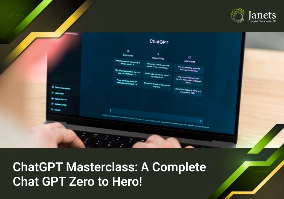 Acheter ChatGPT Masterclass: A Complete Chat GPT Zero to Hero! - Janets Course Global | GAMIVO